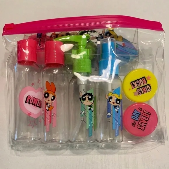 Cartoon Network | Makeup | Powerpuff Girls 25pc Lot Travel Bottles ...